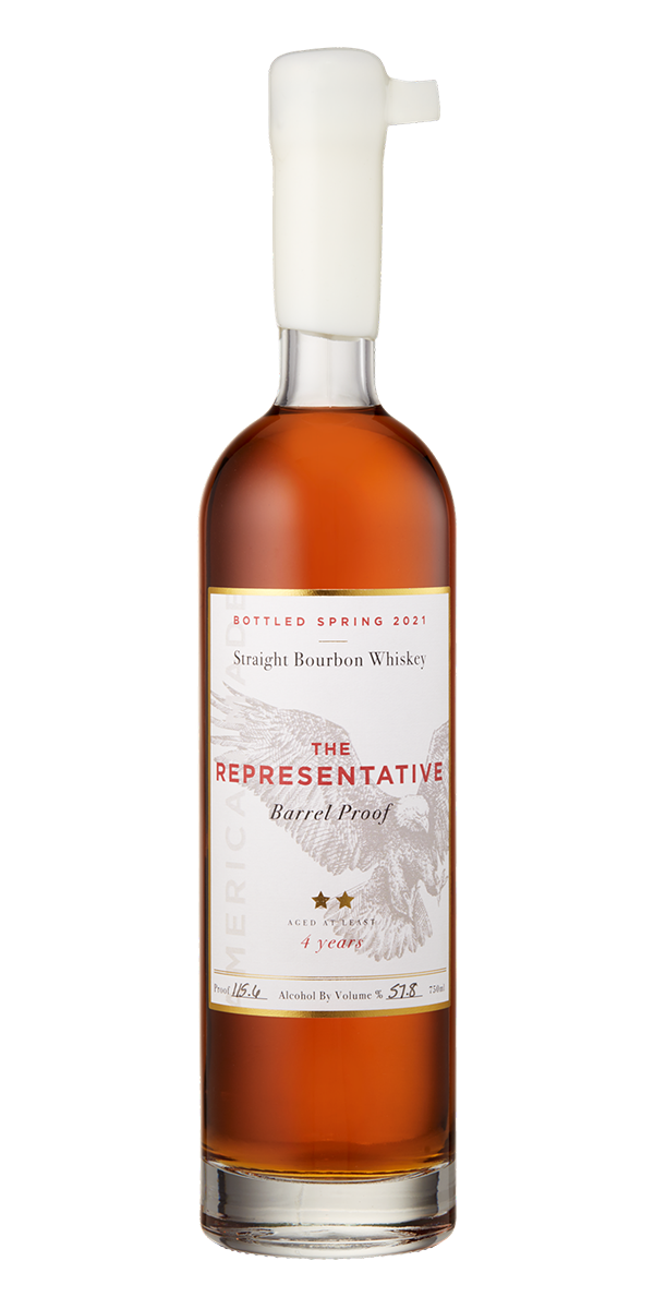 The Representative, Barrel Proof, Straight Bourbon Whiskey, 750 ml ...