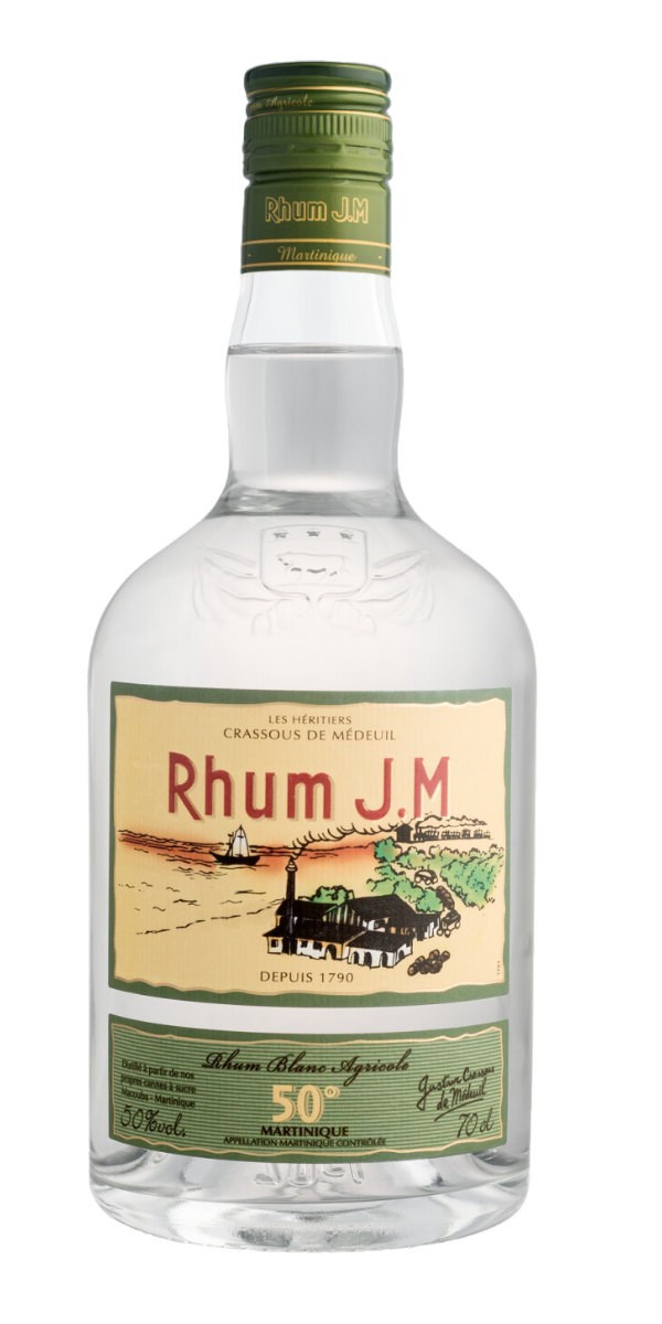 Rhum J.M, White Rum Agricole, 1000 ml – Maison Mura